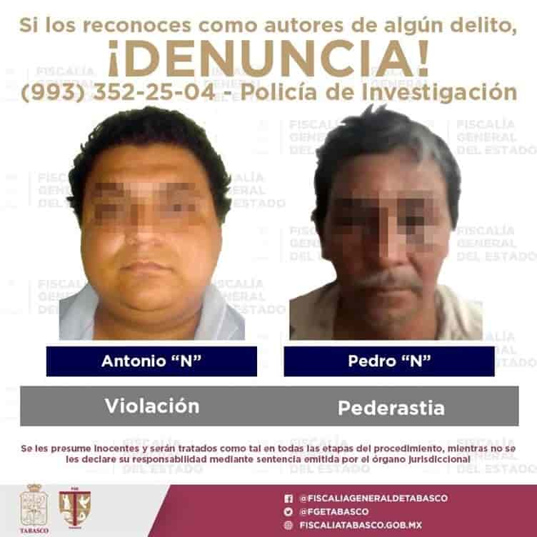 Asegura Fge A Cinco Sujetos Por Violación Pederastia Violencia