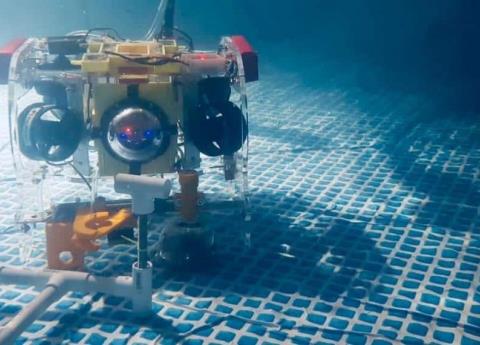 Los robots marinos que exploran aguas profundas del Golfo de México