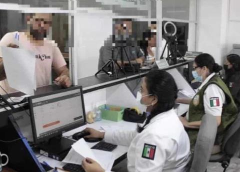 Entrada a México de personas extranjeras