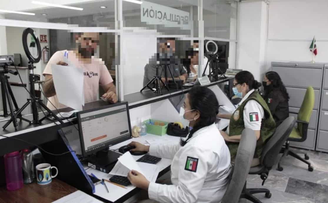 Entrada a México de personas extranjeras