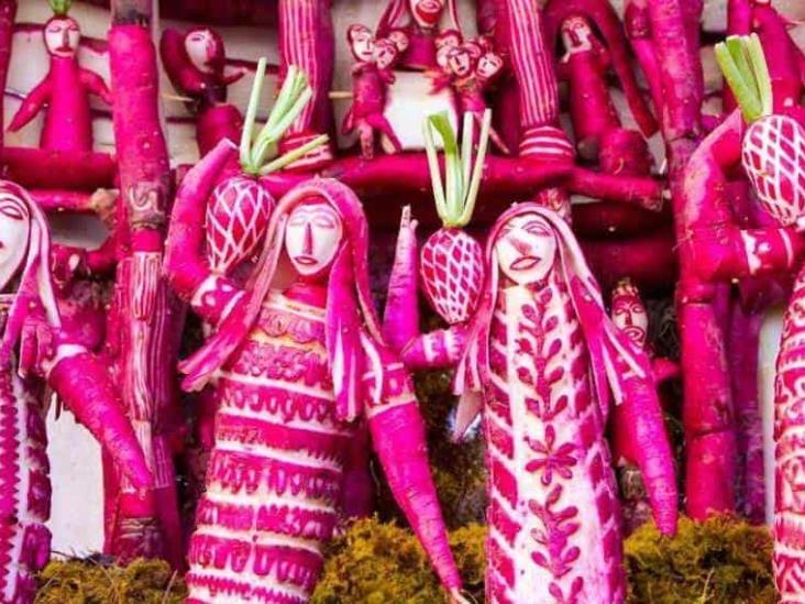 Noche de Rábanos en Oaxaca