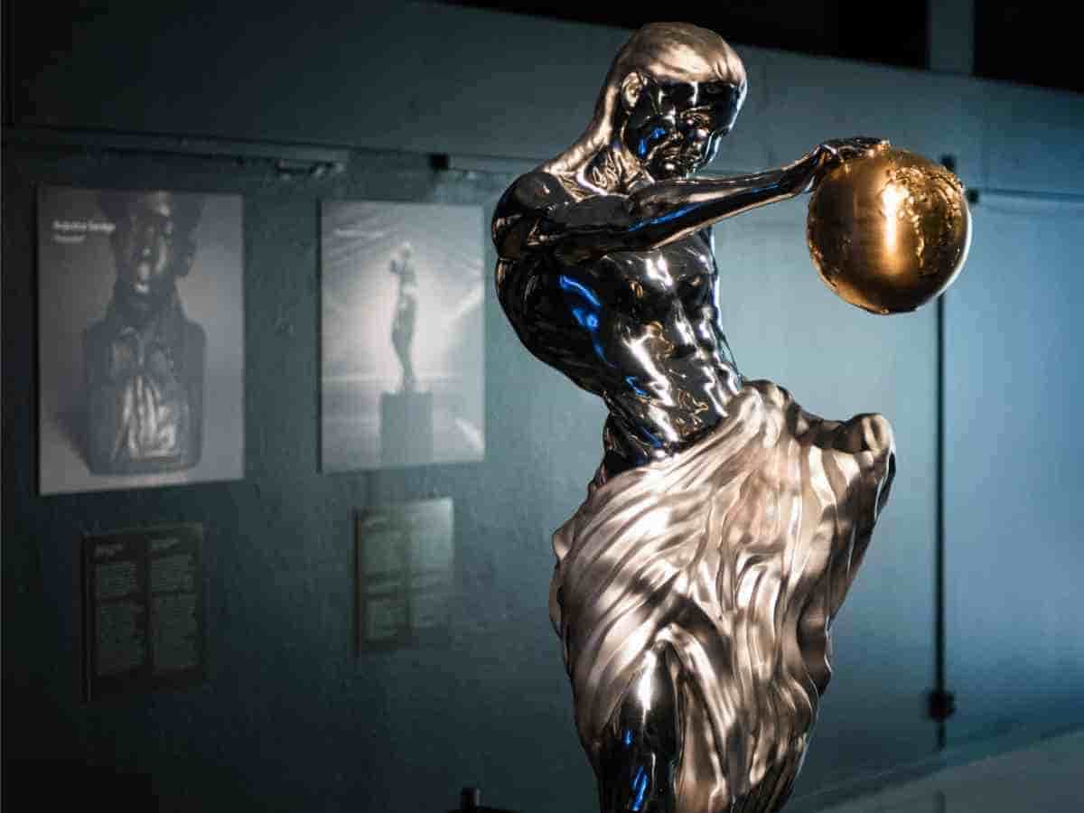 Así luce la escultura creada por Inteligencia Artificial