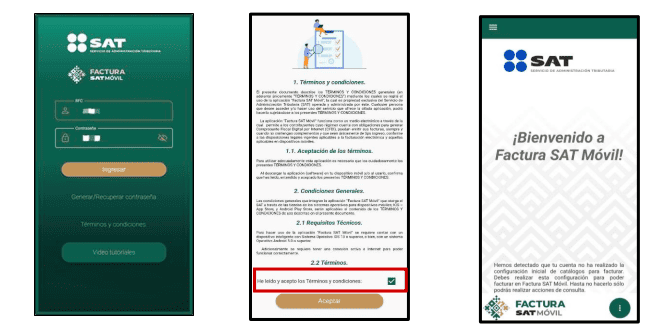 SAT te invita a usar su app